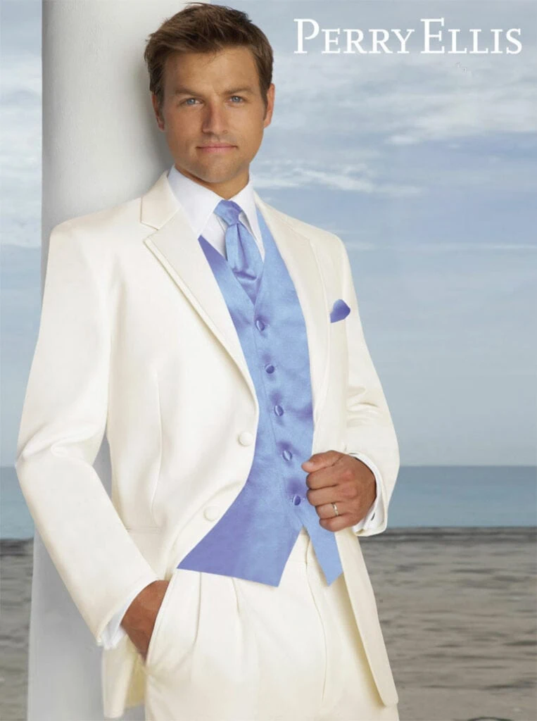 Madison Ivory Tuxedo Jacket | TuxKit