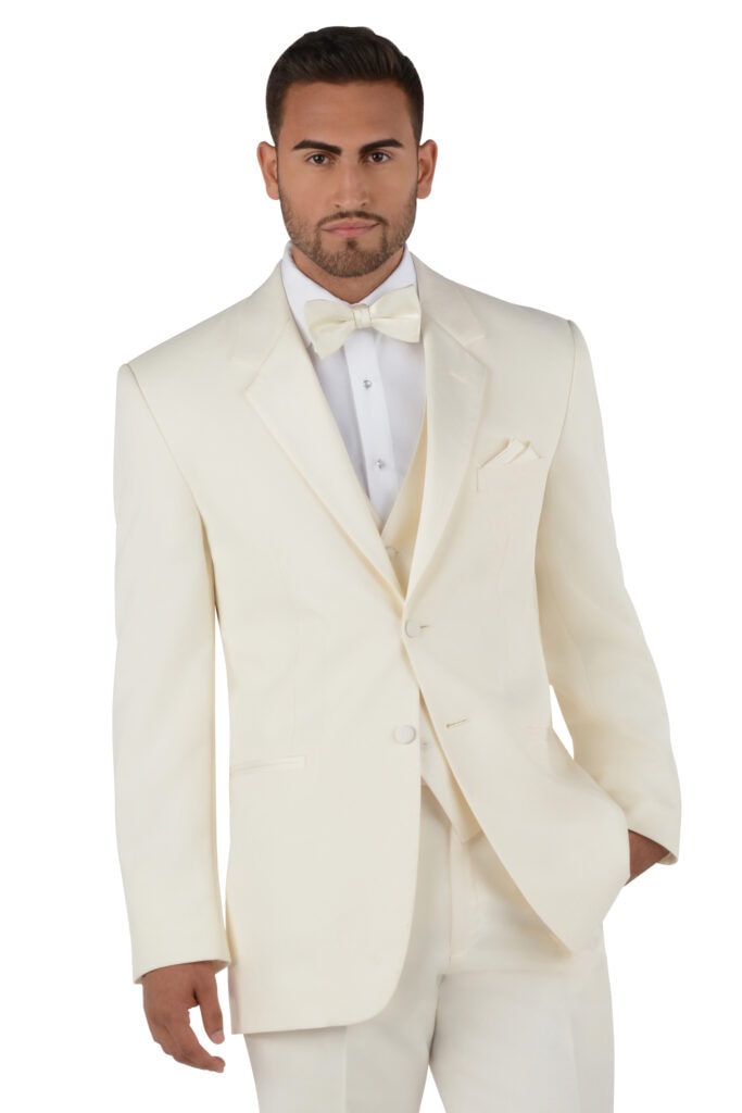 Roma Ivory Tuxedo Rental | TuxKit